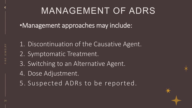 ADVERSE DRUG REACTIONS (ADRs) AND ROLE OF PHARMACIST IN ...