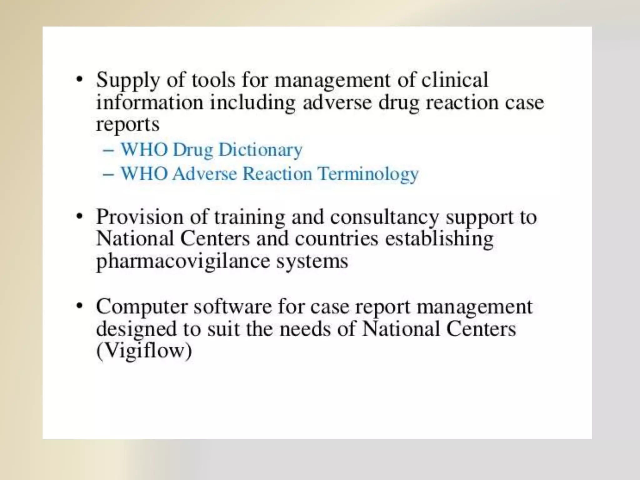 Pharmacovigilance-an overview | PPT