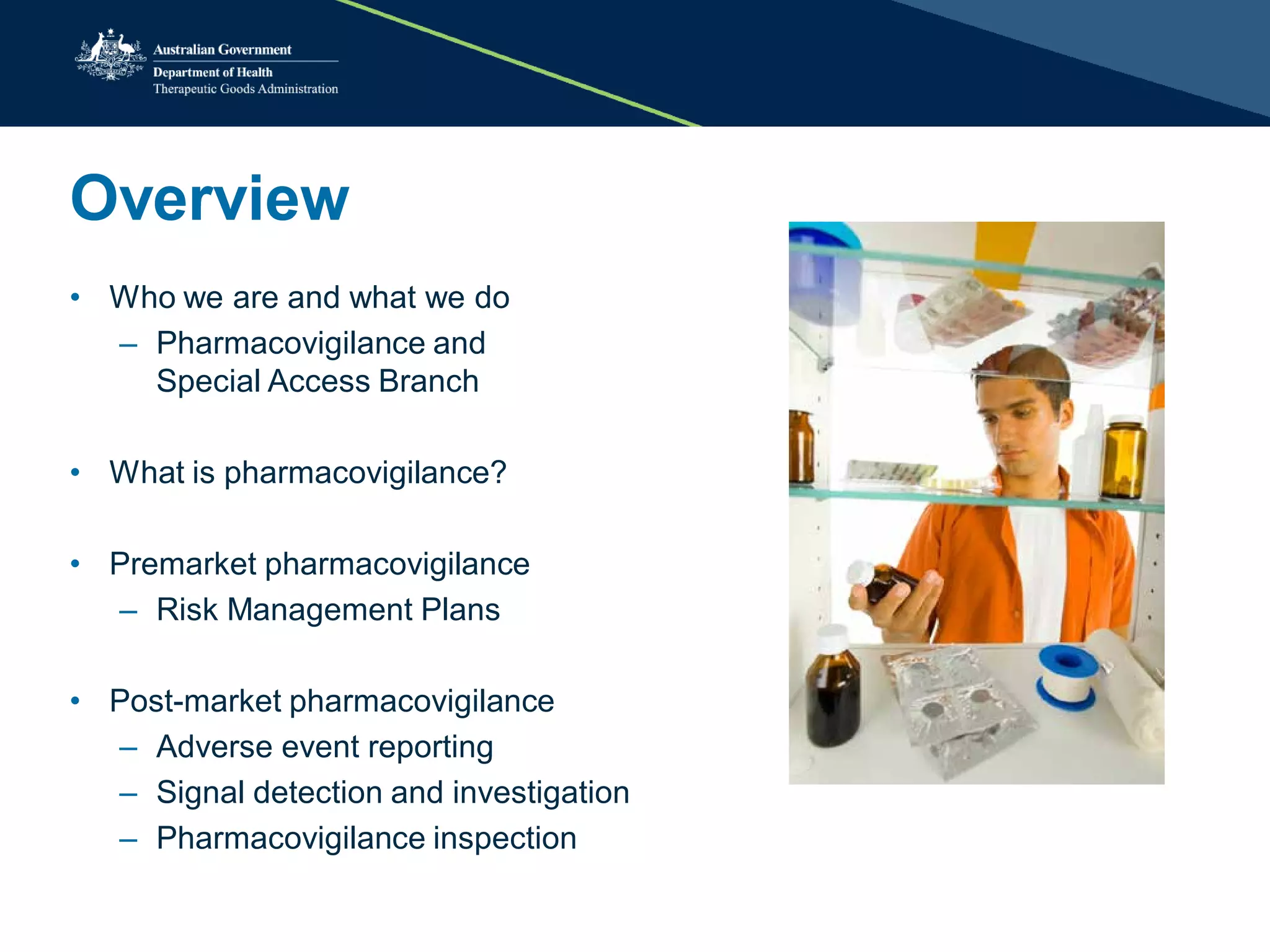 Presentation: Pharmacovigilance – a regulator’s perspective | PDF