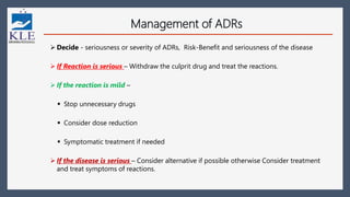 Pharmacovigilance and role of pharmacist | PPTX