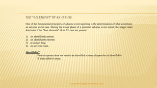 Pharmacovigilance by khaga | PPT