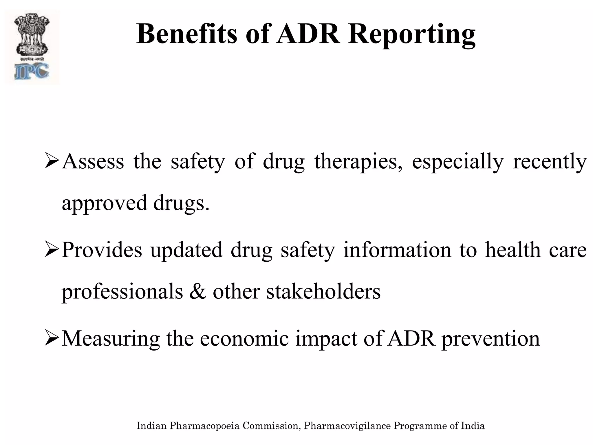 Monitoring and Reporting of Adverse Event /Adverse Drug Reaction ...