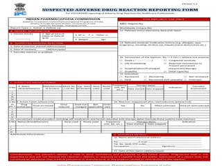 Monitoring and Reporting of Adverse Event /Adverse Drug Reaction ...