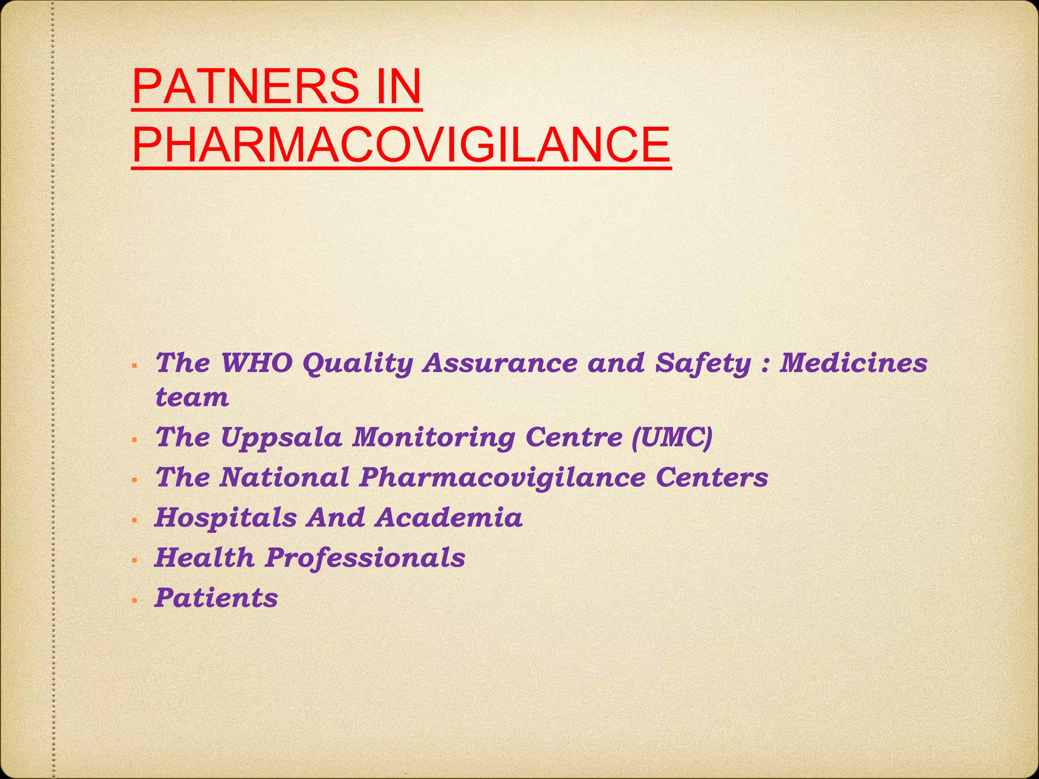 Pharmacovigilance regulations as per European Union | PPTX
