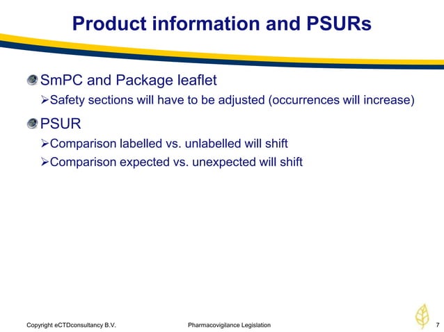 Pharmacovigilance evmpd submission | PPTX