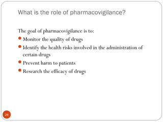 Pharmacovigilance overview | PPT