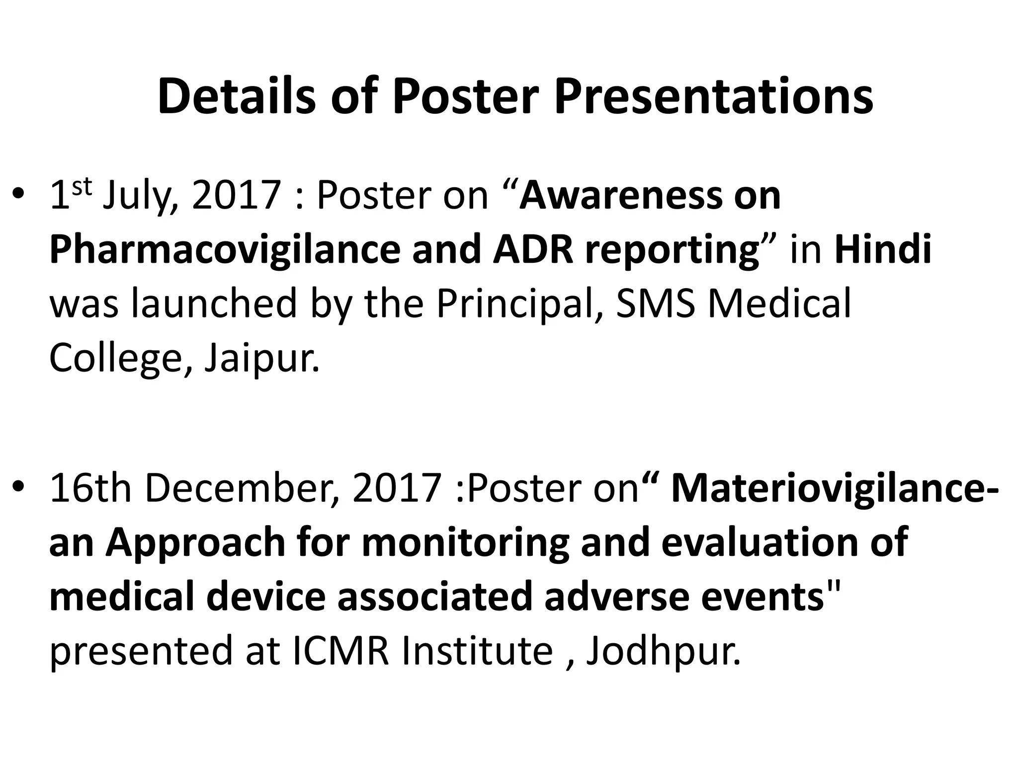 Pharmacovigilance and Method of ADR reporting | PPTX