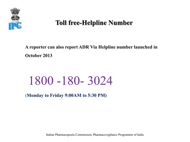 Pharmacovigilance and Method of ADR reporting | PPTX