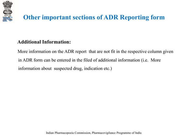Pharmacovigilance and Method of ADR reporting | PPTX