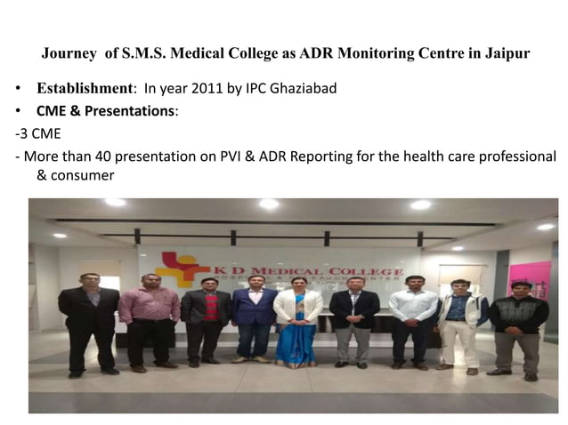 Pharmacovigilance and Method of ADR reporting | PPTX