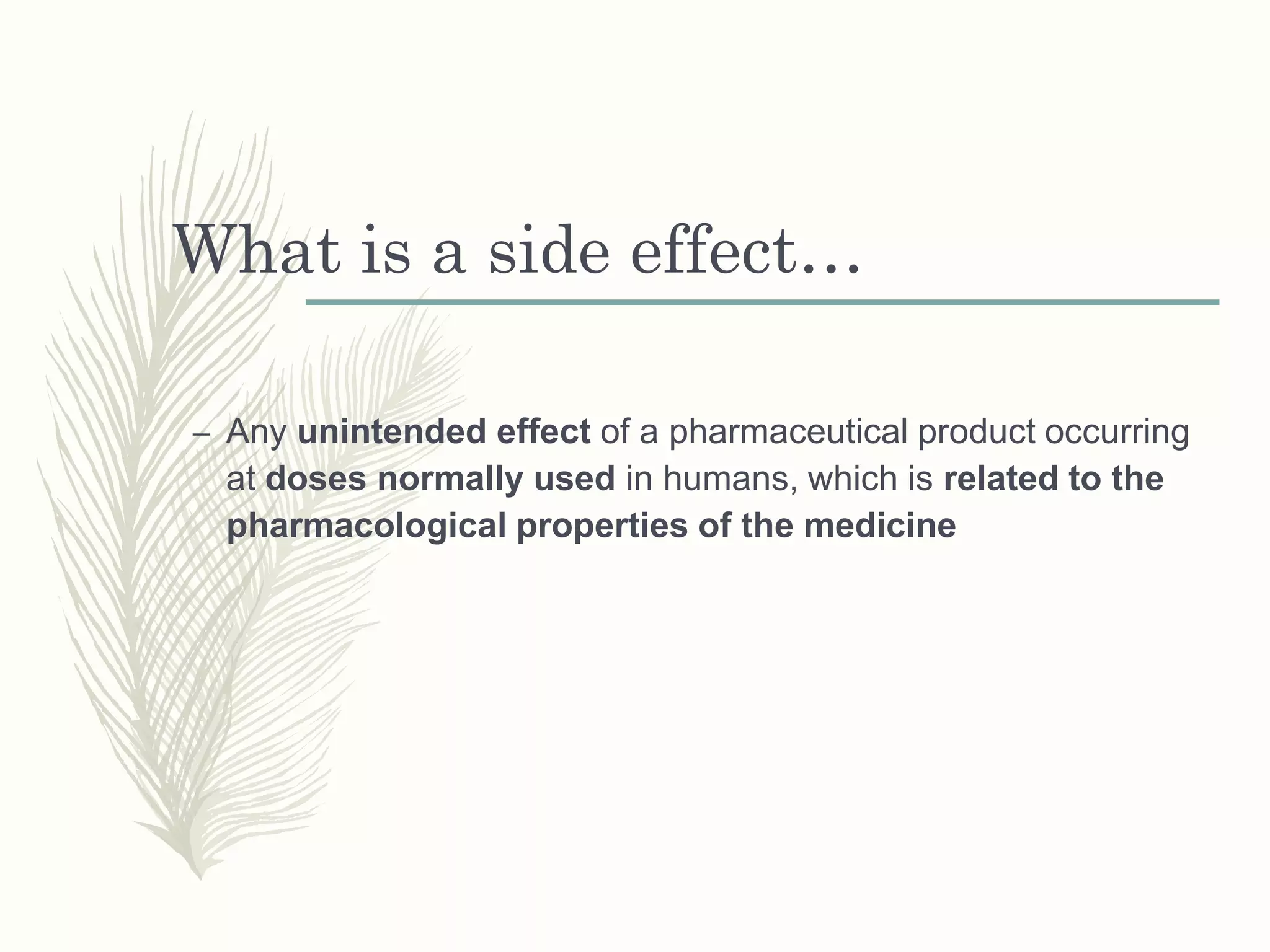Pharmacovigilance reporting - presentation MDR TB | PPTX