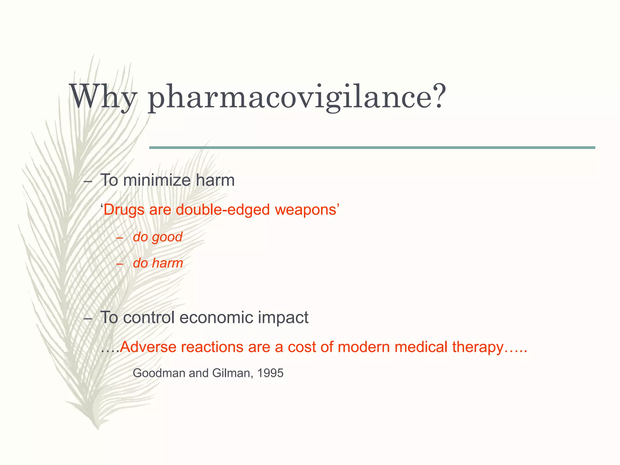 Pharmacovigilance reporting - presentation MDR TB | PPTX