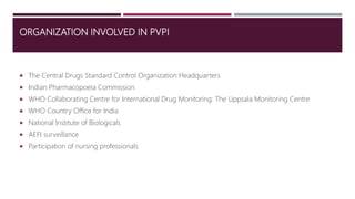 Pharmacovigilance Programs of India PvPi | PPT