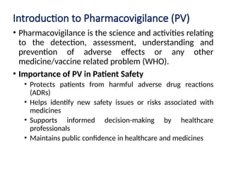 Pharmacovigilance: Global Perspectives, Challenges, and the Role of ...