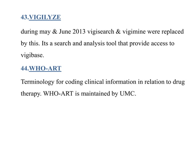 PHARMACOVIGILANCE_SLIDE. Insight to pharmacovigilance, covering basics ...