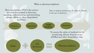 pharmacovigilance week & Adverse drug reaction pptx | PPTX