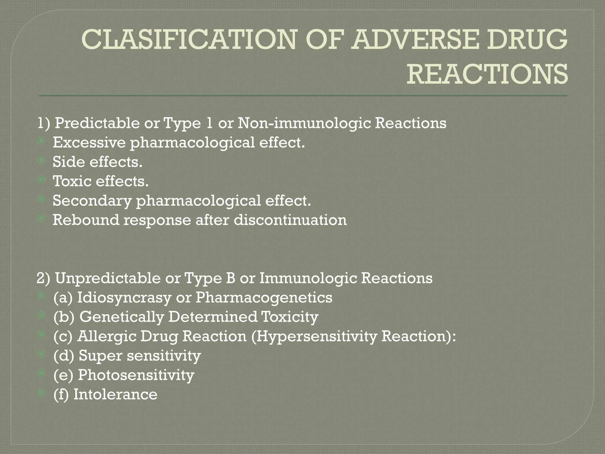 Management of Adverse Drug Reaction in pharmacy practice | PPTX
