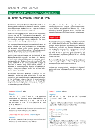 College of Pharmaceutical Sciences - B.Pharm / M.Pharm / Pharm.D / PhD ...