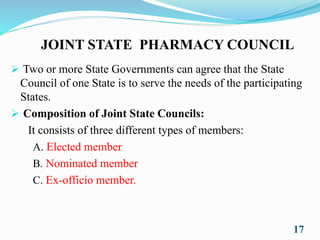 Pharmaceutical Jurisprudence Pharmacy Act 1948 Topic 3 | PPTX