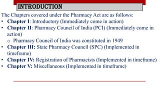 Pharmacy act 1948 | PDF
