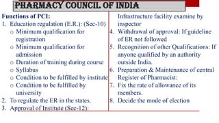 Pharmacy act 1948 | PDF