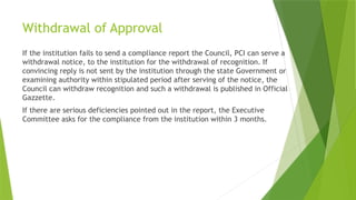 Pharmacy Act 1948 ( B pharmacy ) third year | PPT