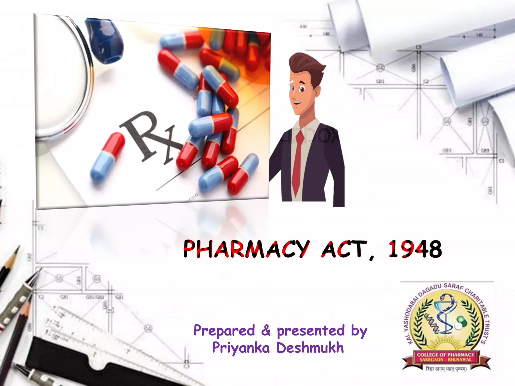 Pharmacy Act,1948 | PDF