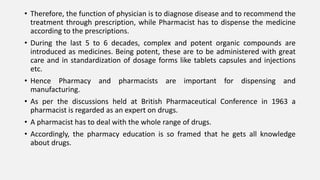 Pharmacy and health care system | PDF