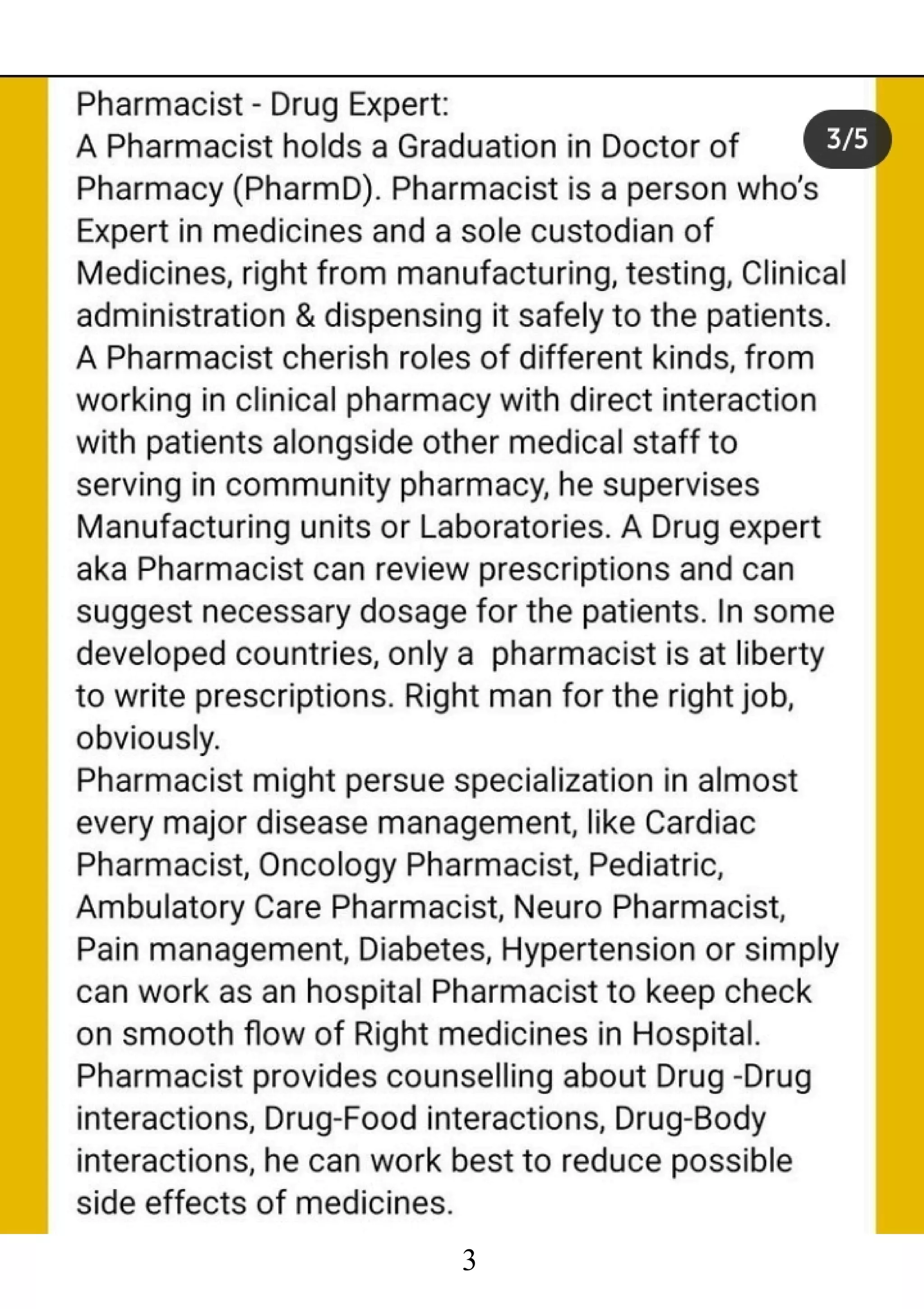 Pharmacy.... An Overview | PDF