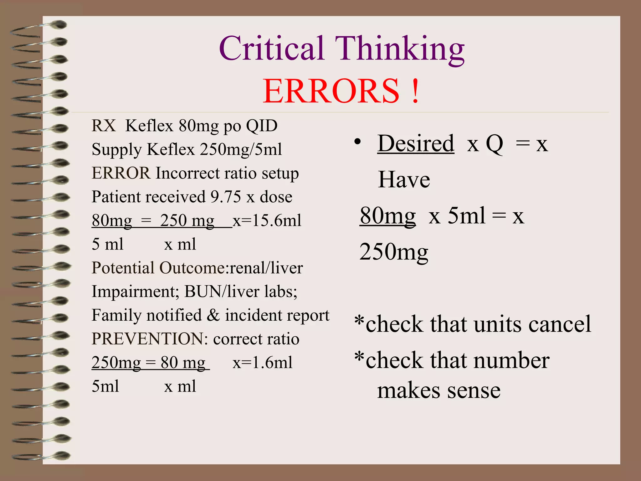 Pharmacy calculations | PPT