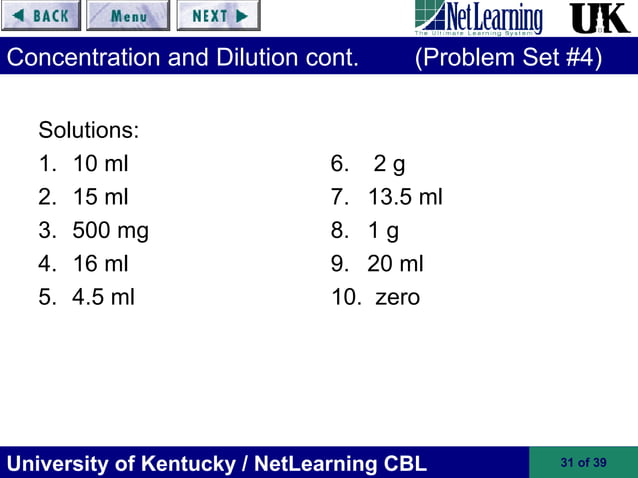 Pharmacy calculations | PPT