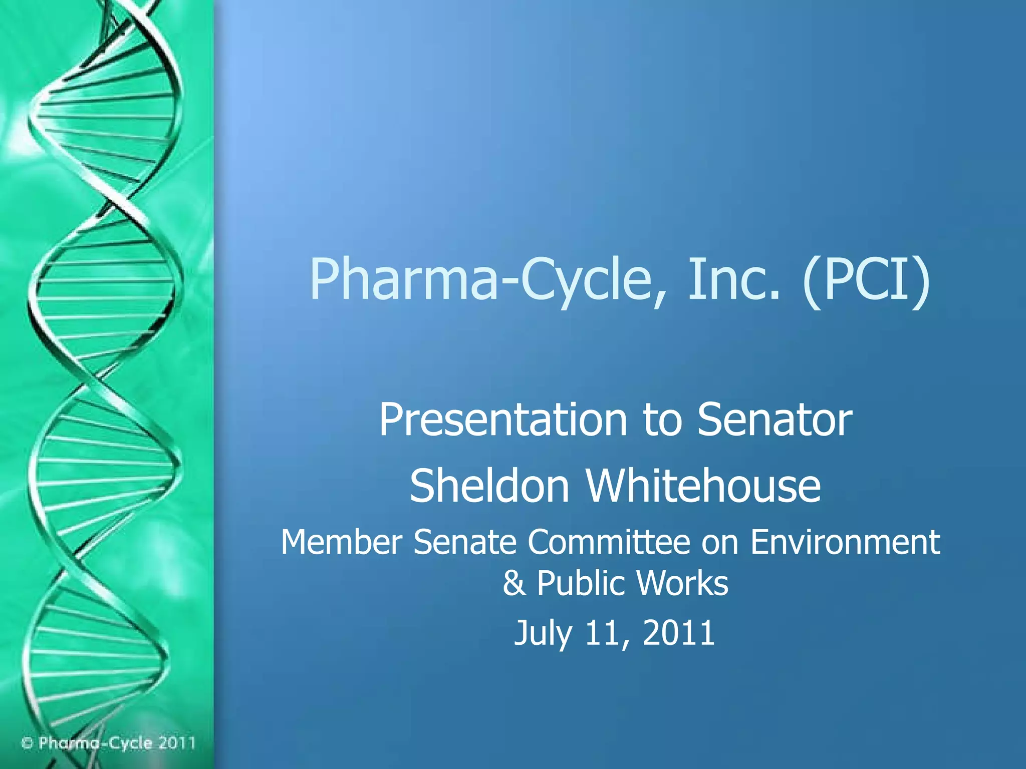 Cytotoxin dangers presentation to Senate | PPT