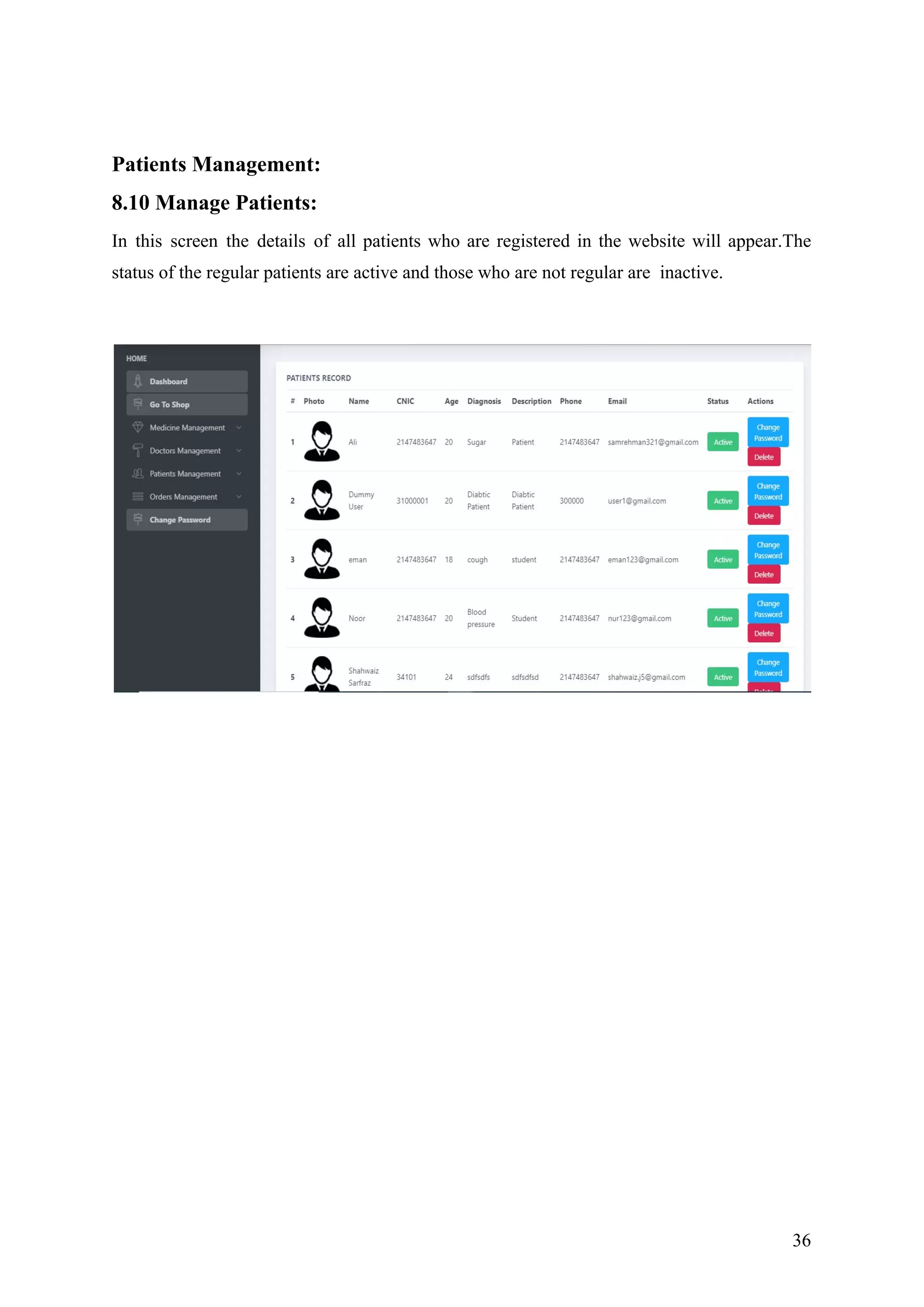 Pharmacy management system fyp documentation | PDF