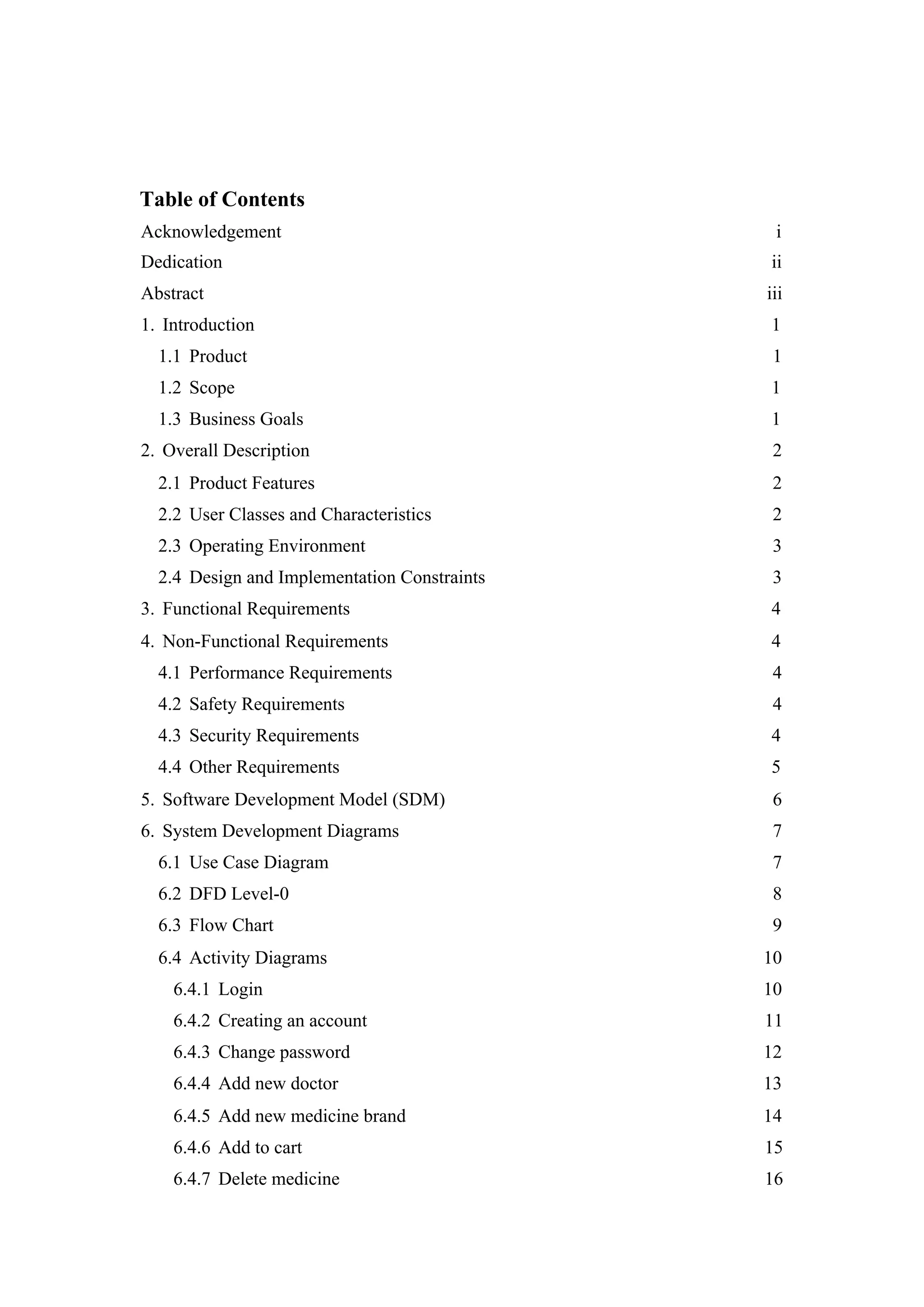 Pharmacy management system fyp documentation | PDF