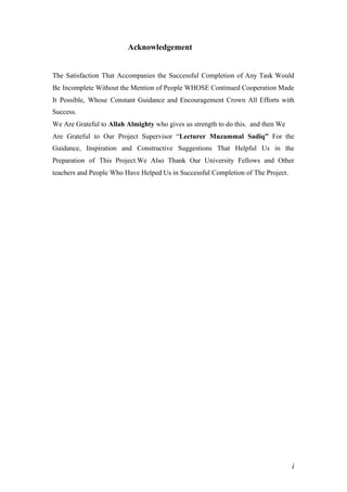 Pharmacy management system fyp documentation | PDF