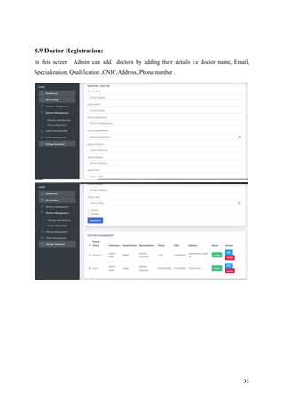 Pharmacy management system fyp documentation | PDF