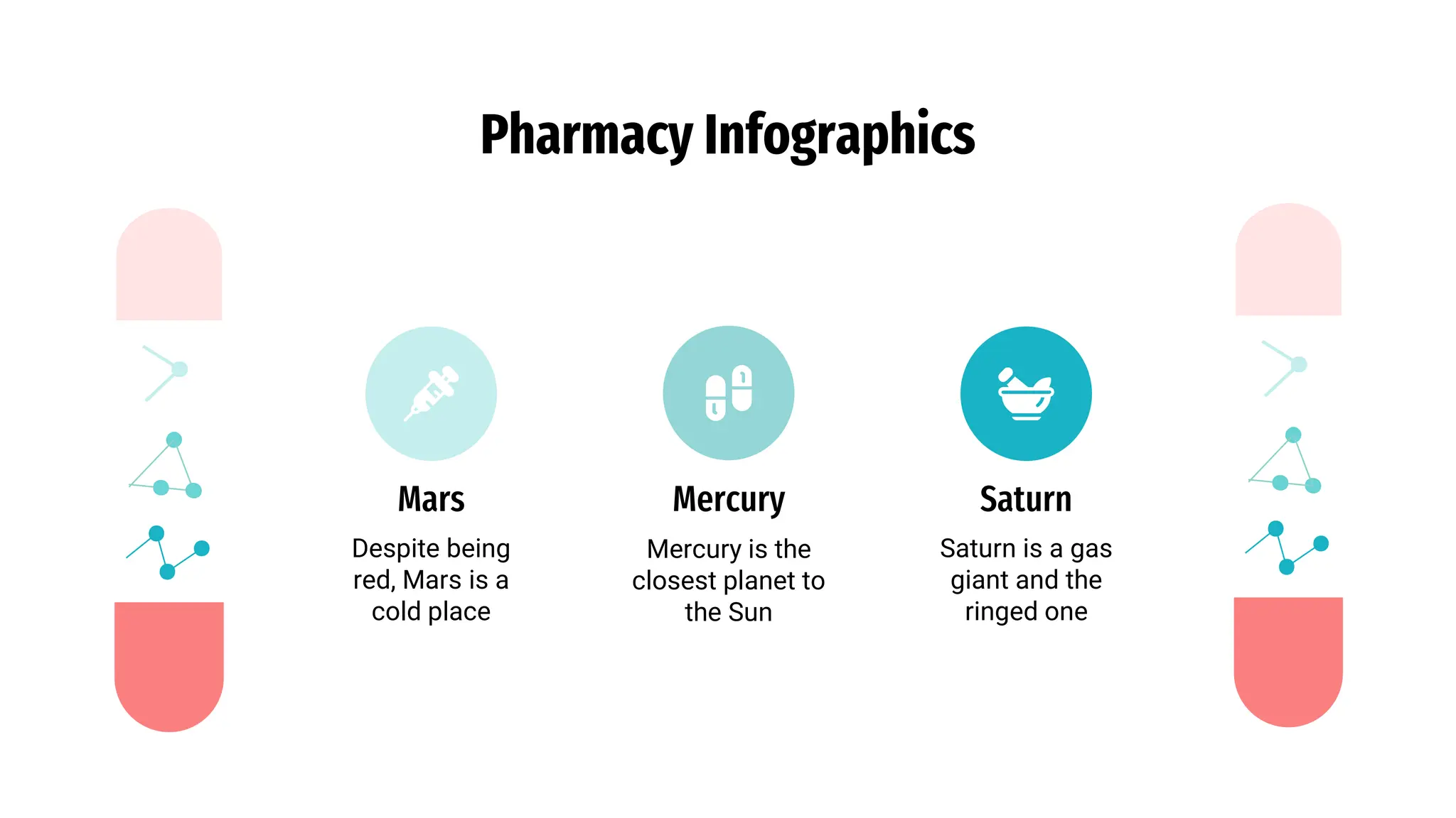 Pharmacy Infographics présentation thème | PPTX