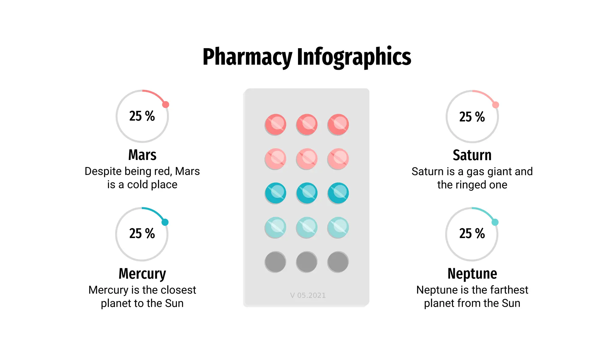 Pharmacy Infographics présentation thème | PPTX