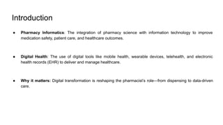 Pharmacy Informatics and Digital Health: A Guide for Pharm.D ...