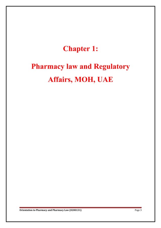 Pharmacy law and regulations 2014 | DOC