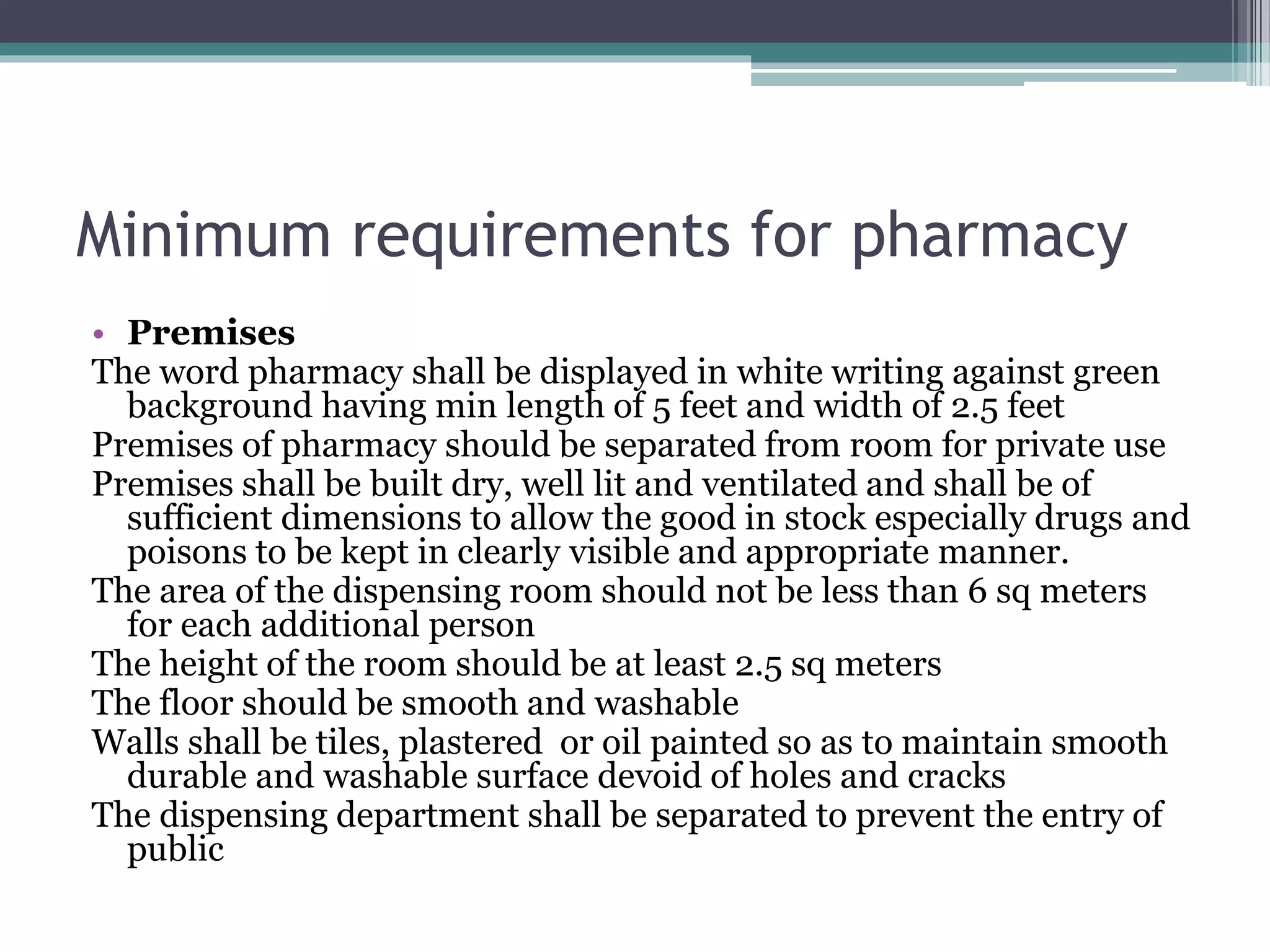 Pharmacy layout design | PPTX