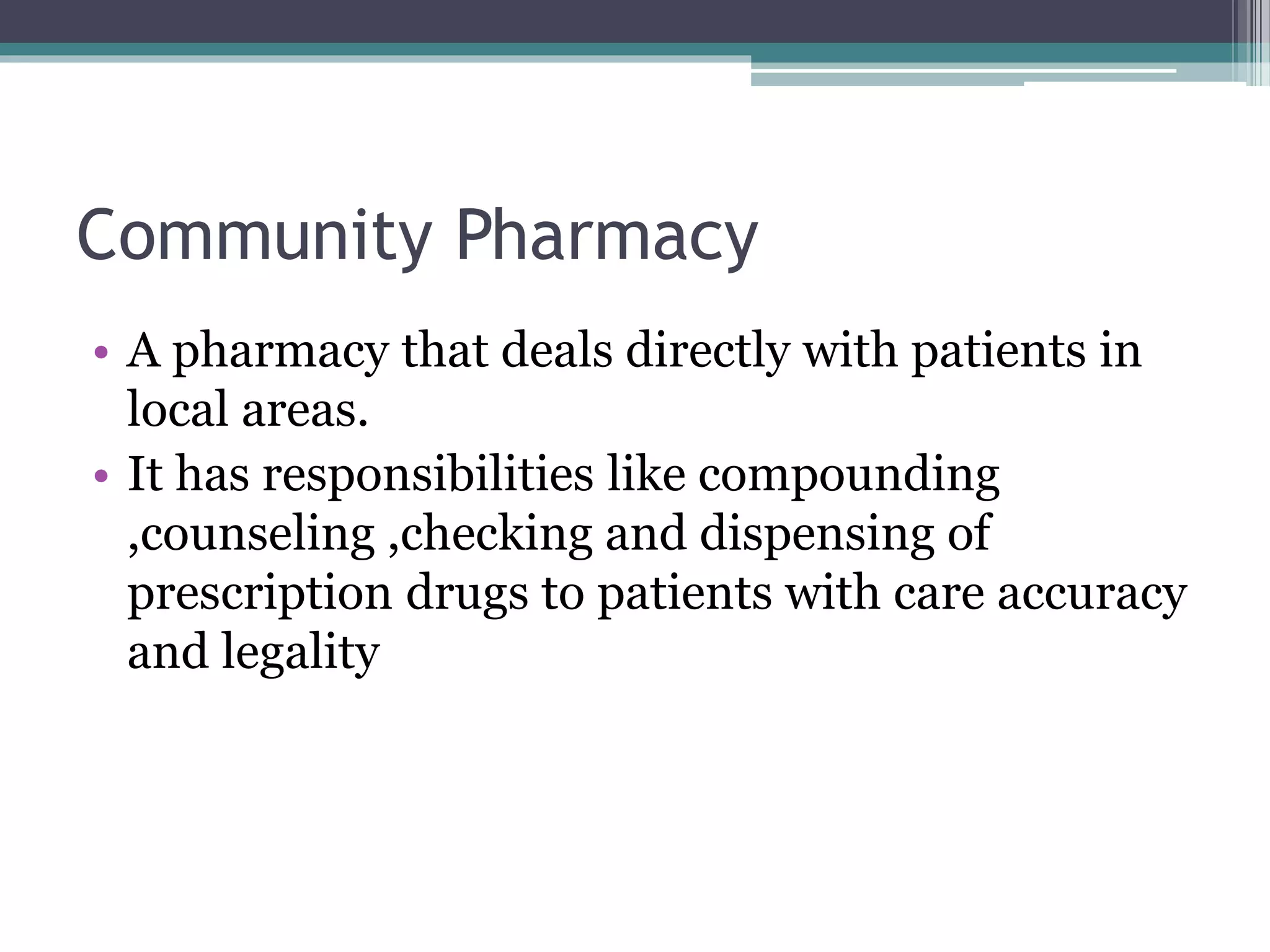 Pharmacy layout design | PPTX