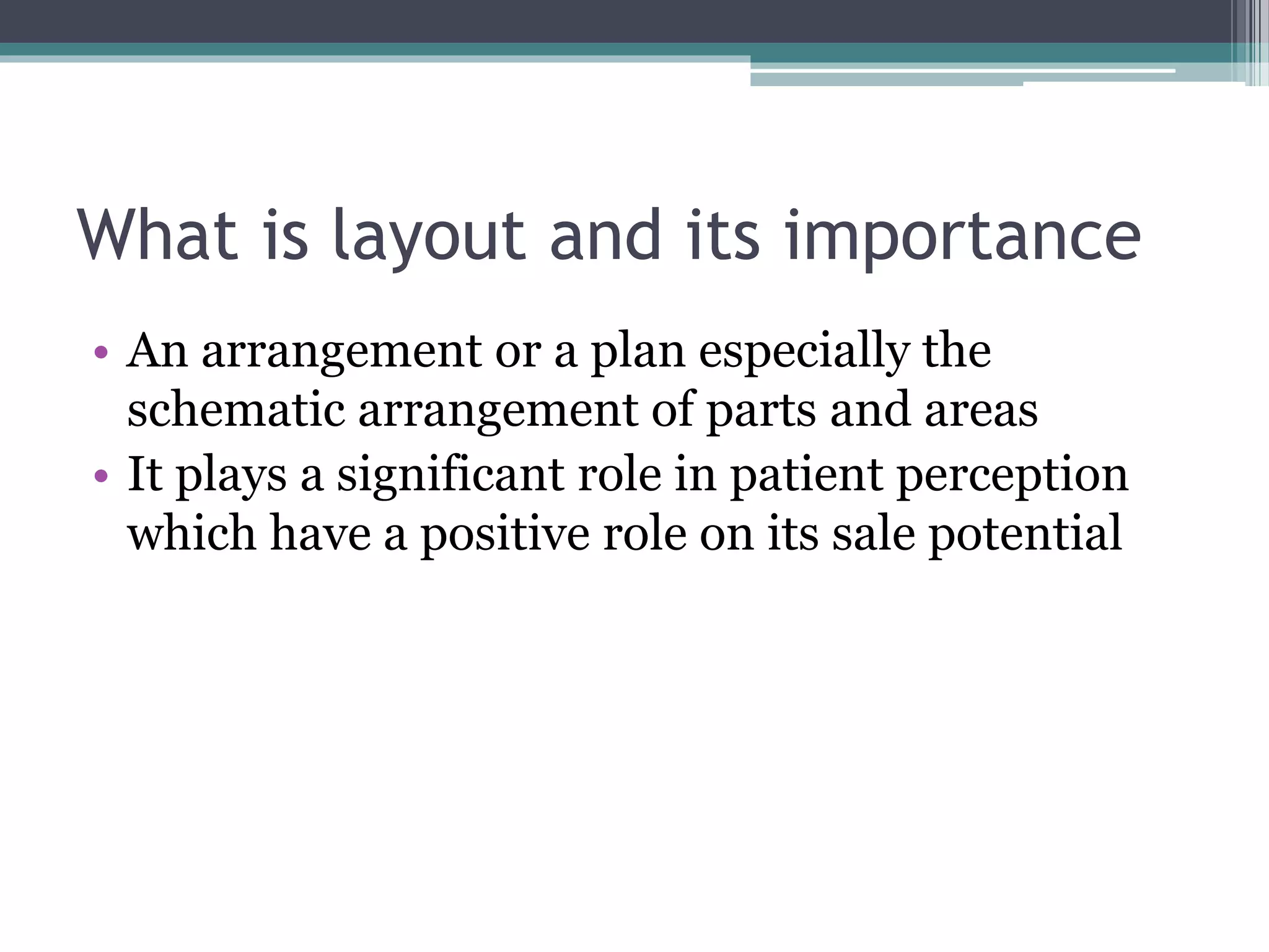 Pharmacy layout design | PPTX