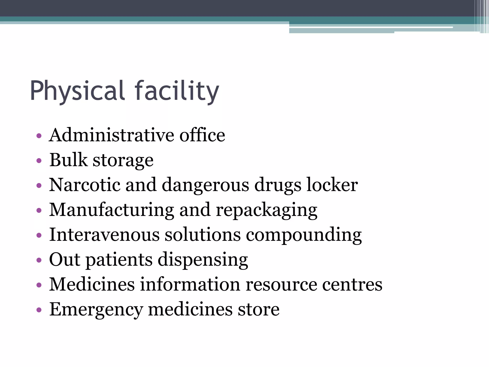 Pharmacy layout design | PPTX