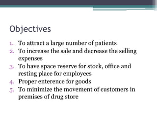 Pharmacy layout design | PPTX