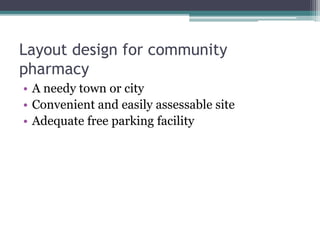 Pharmacylayoutdesign576657657554544 Pptx