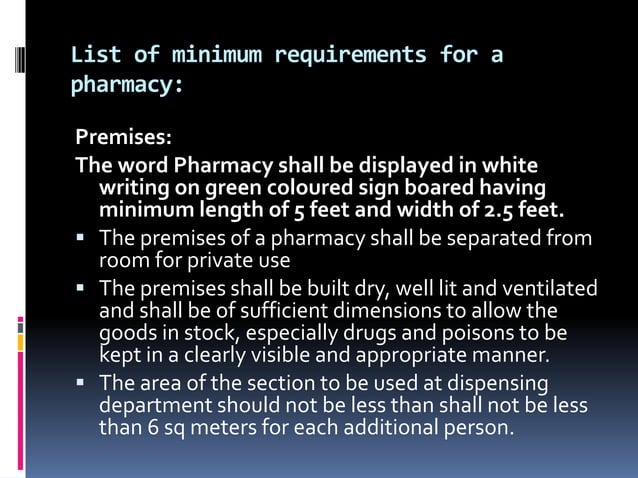 Pharmacy layout ppt | PPTX | Pharmaceutical Industry | Industries