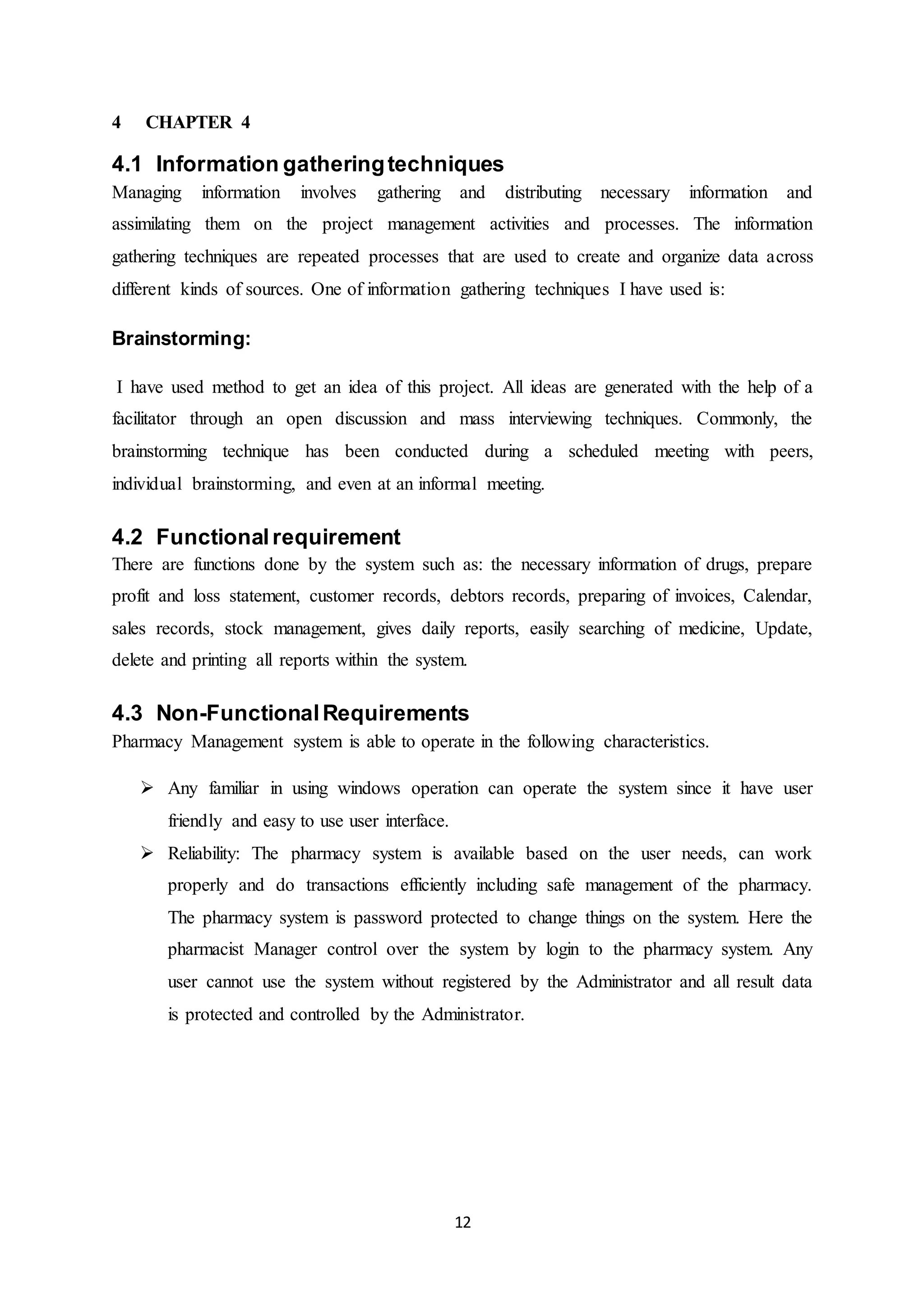 Pharmacy management system | DOCX
