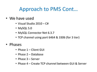 Pharmacy Management System1 | PPTX