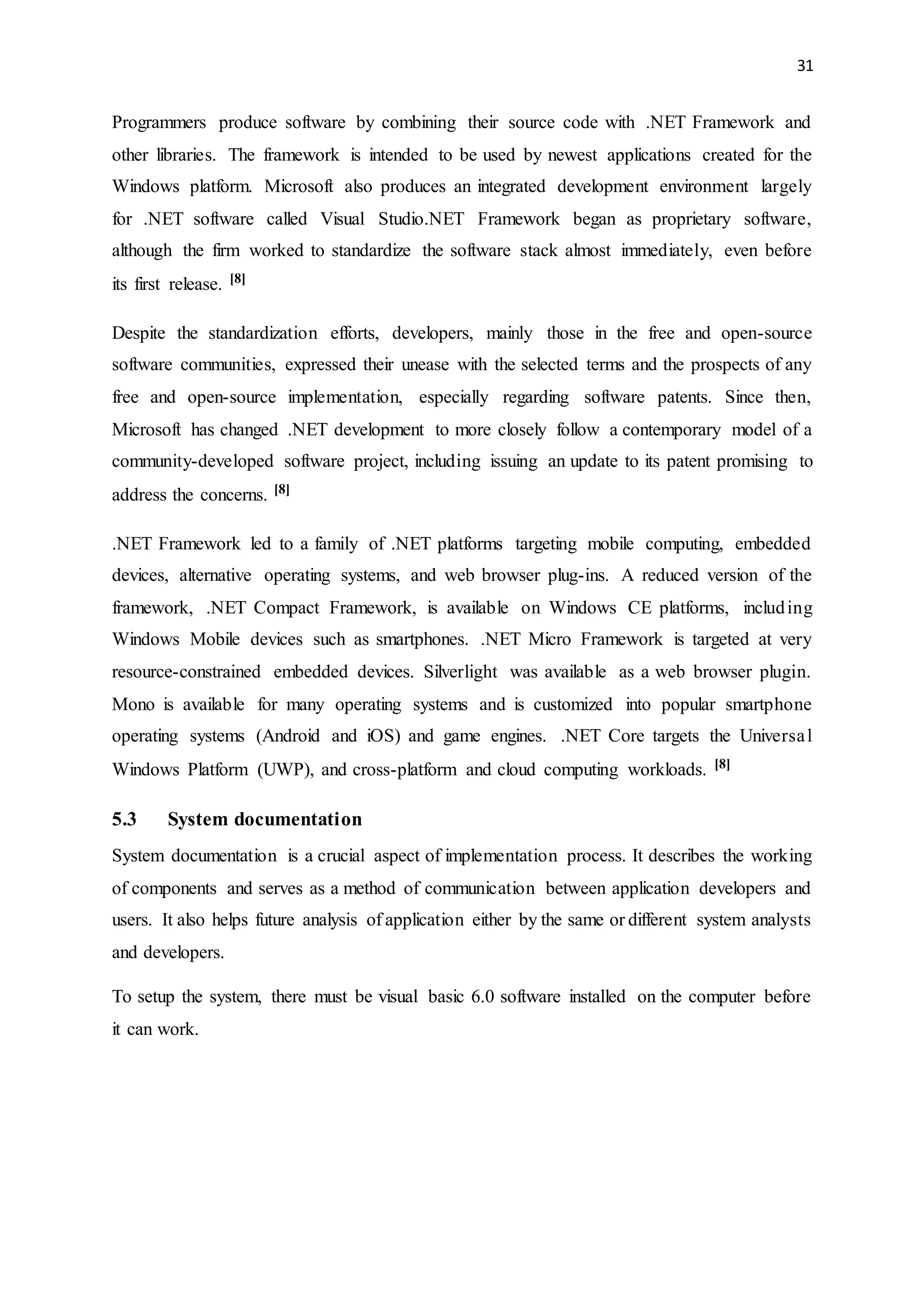 Pharmacy management system project report | DOCX